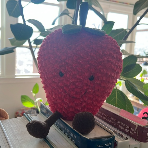 Jellycat | Toys | Jellycat Strawberry Amuseable | Poshmark